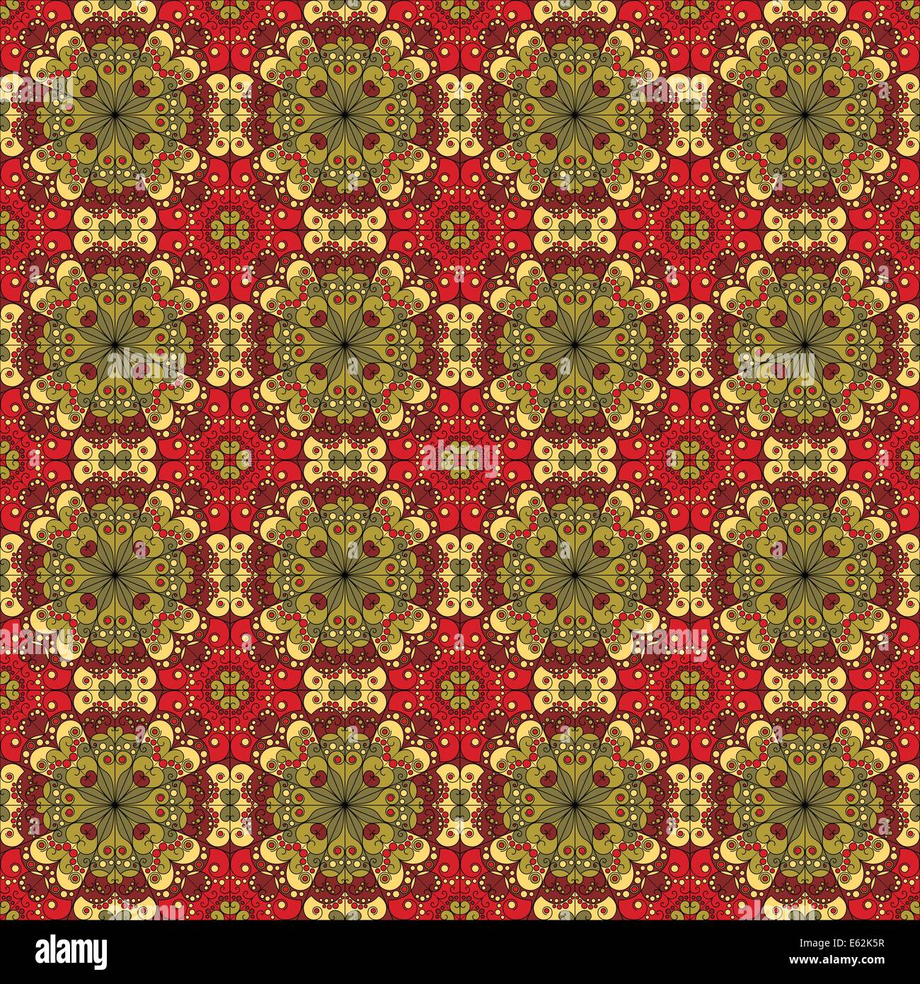 Colorful ethnic pattern seamless. Arabesque style Stock Photo - Alamy