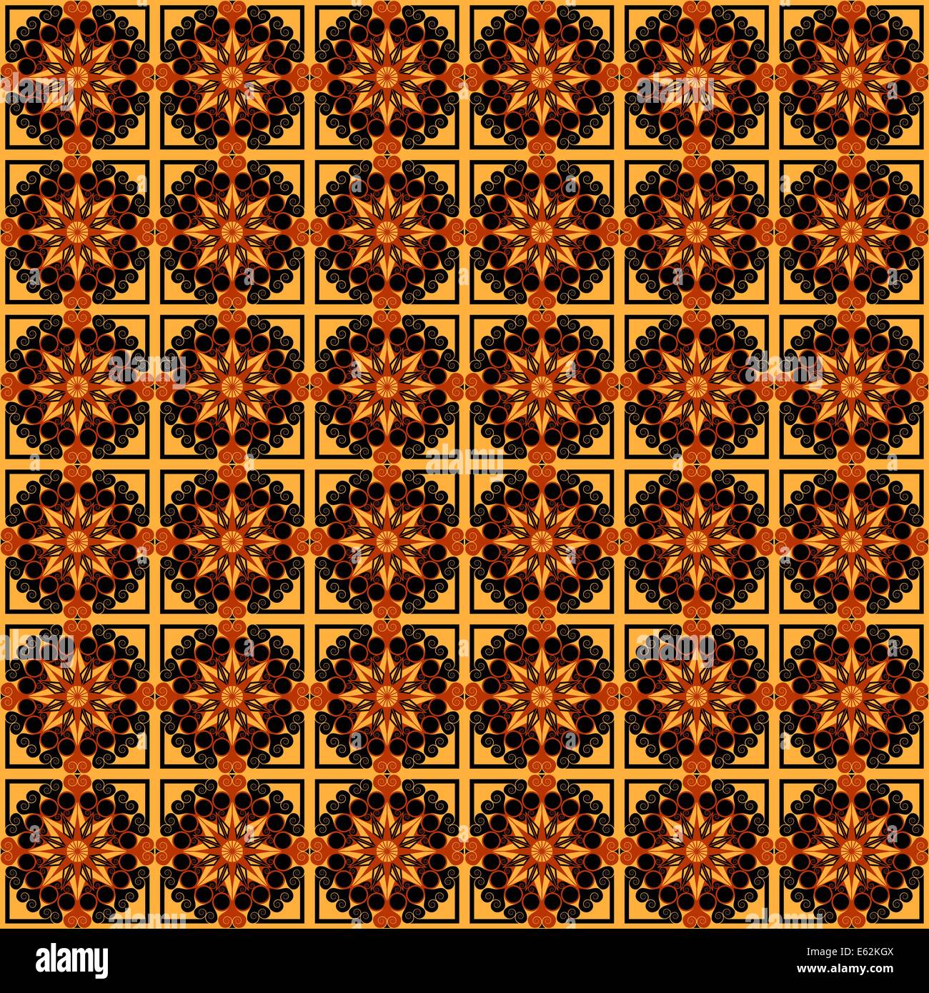 Colorful ethnic pattern seamless. Arabesque style Stock Photo - Alamy