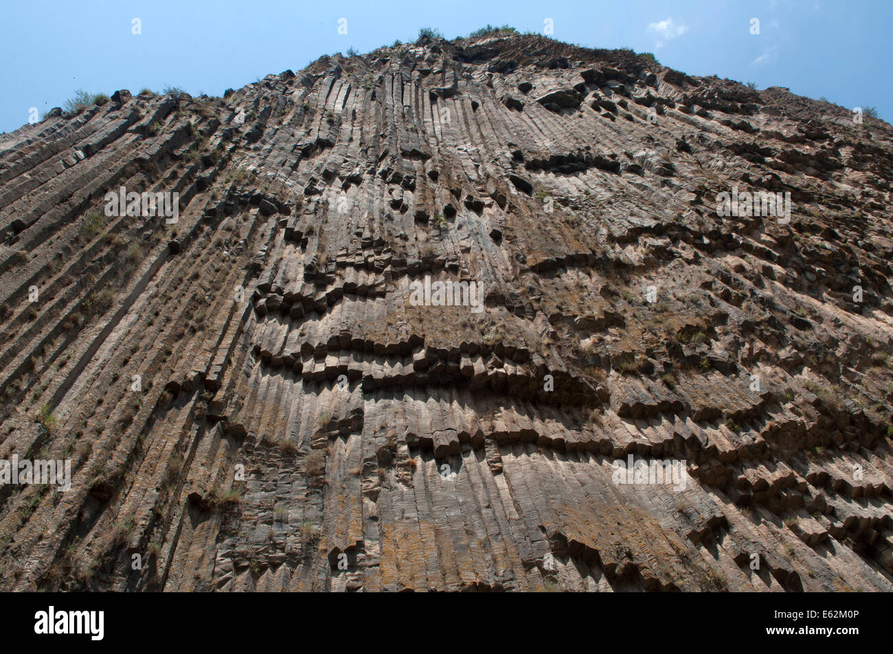 Interlocking basalt columns, Garni Gorge, Armenia Stock Photo - Alamy