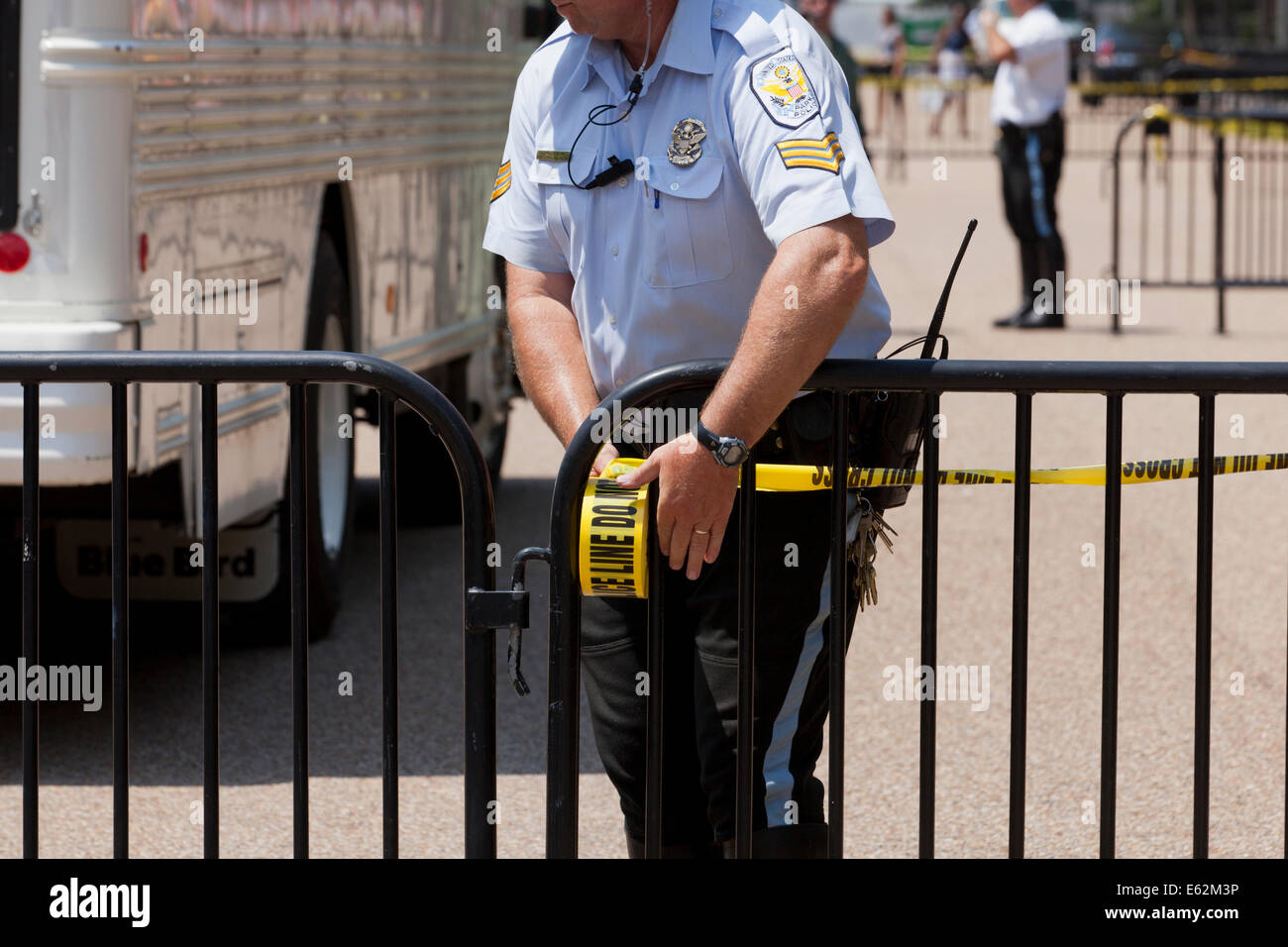 Police barricade tape hi-res stock photography and images - Alamy