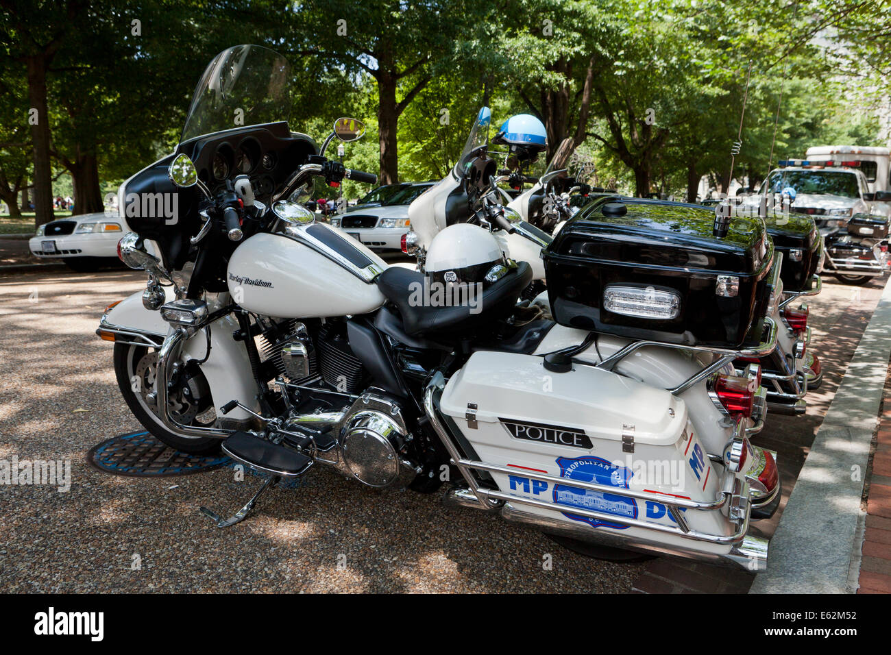 Washington, DC Metropolitan Police motorcycle Stock Photo - Alamy