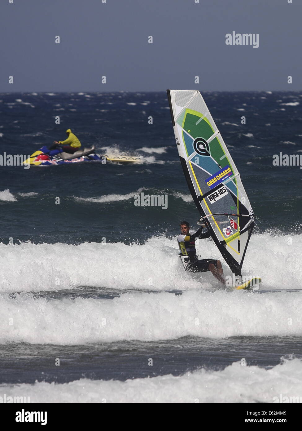 Brazilian windsurfer and current PWA wave world champion Marcilio ...