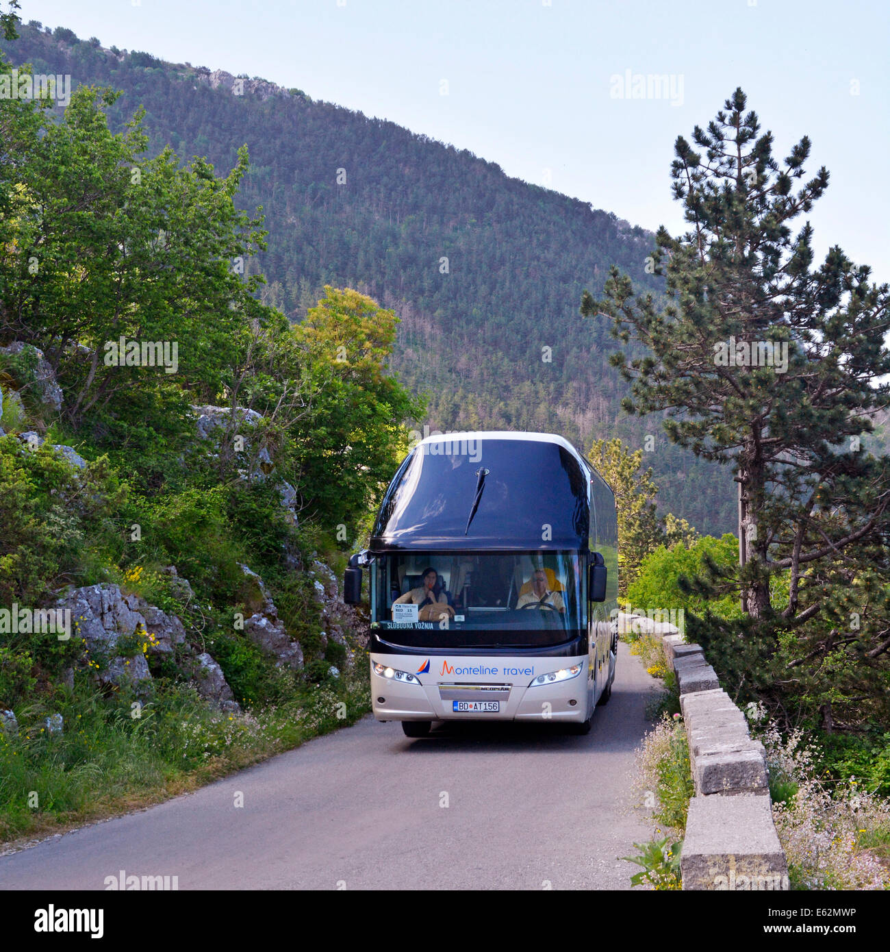 Cruise ship coach tour from Kotor port into Lovćen National Park on ...