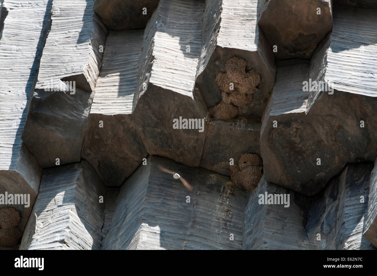 Interlocking basalt columns, Garni Gorge, Armenia Stock Photo - Alamy