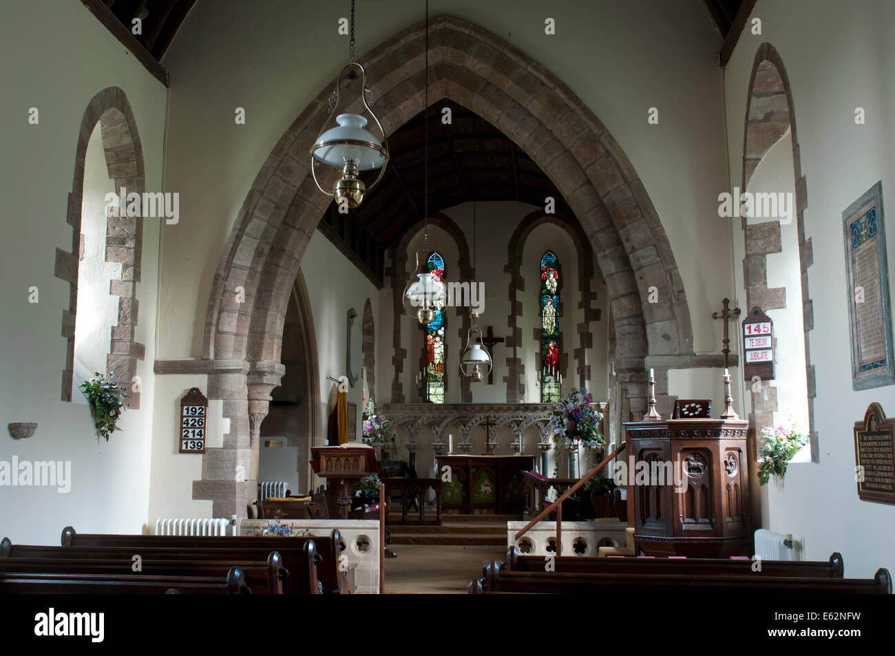 Coddington church hi-res stock photography and images - Alamy