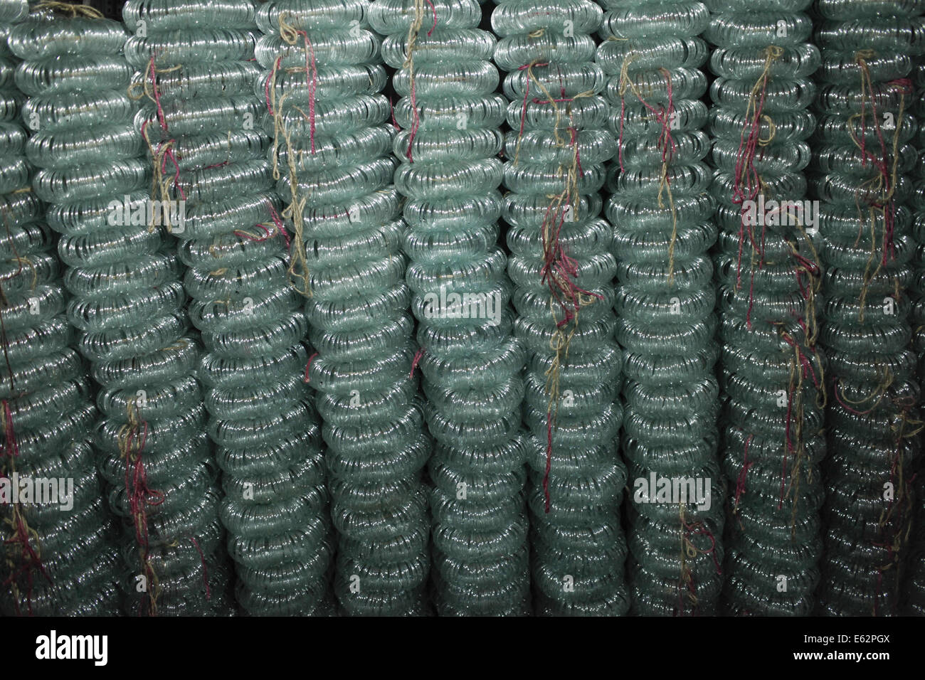 Women work with hazardous condition in a bangle factory near Dhaka ...