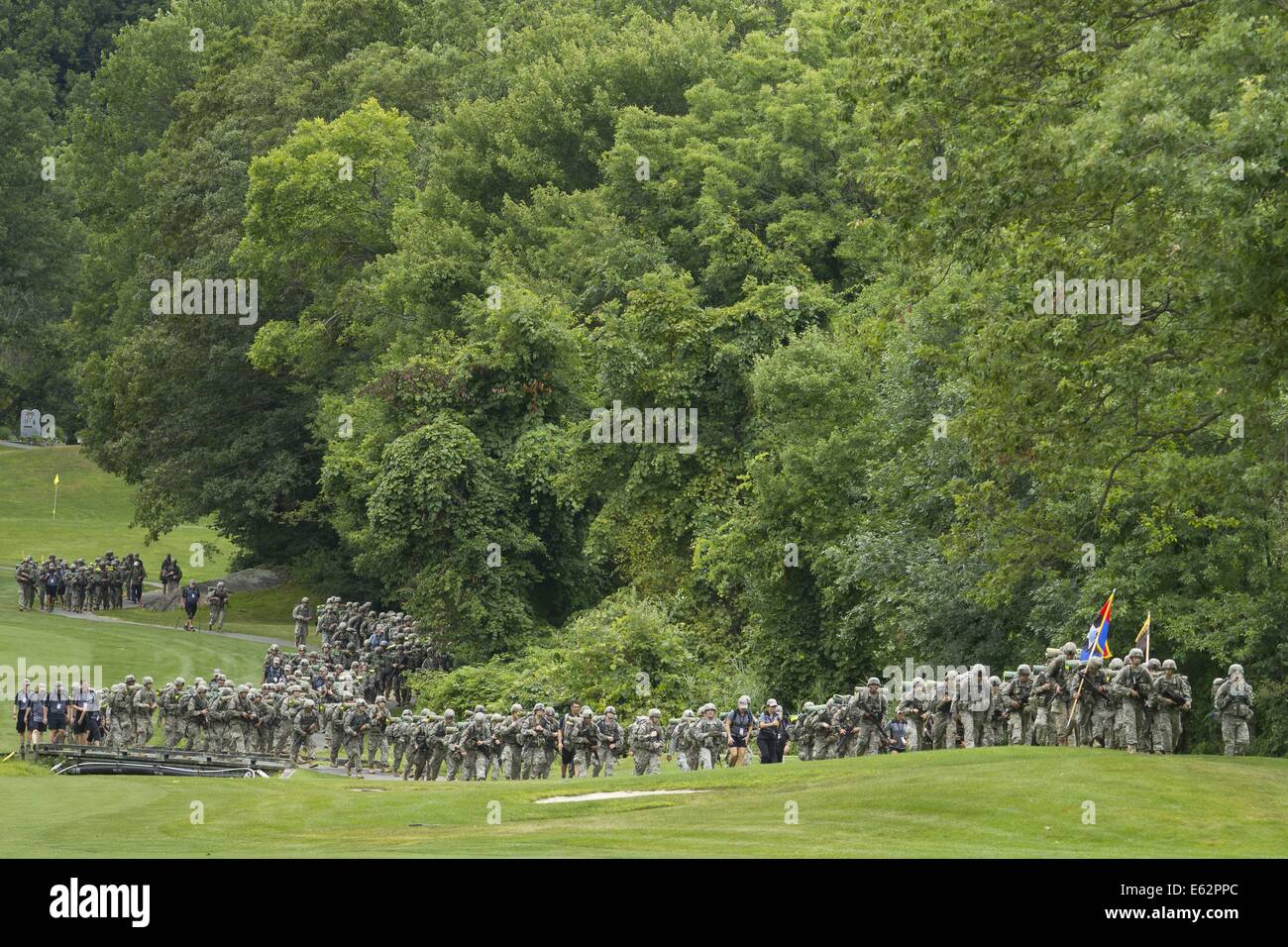 West Point, New York, USA. 12th Aug, 2014. New cadets march across the ... West Point, New York, USA. 12th Aug, 2014. New cadets march across the ...