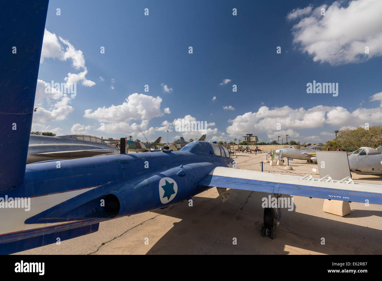 Israel french made fouga magister trainer hi-res stock photography and ...