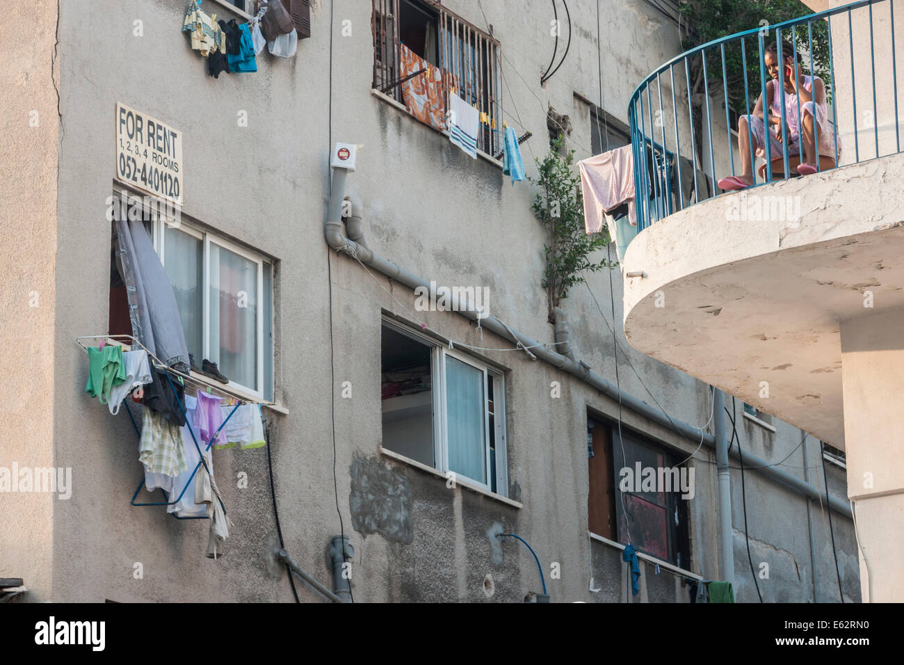 Israel immigrant slums refugee hi-res stock photography and images - Alamy
