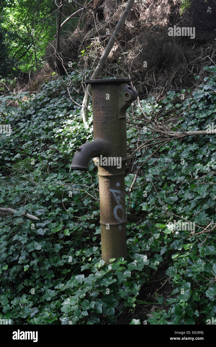 Old rusty water pump hi-res stock photography and images - Alamy