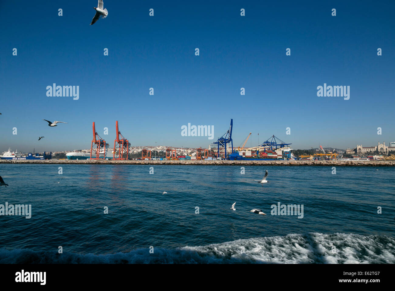 Port of Istanbul Stock Photo - Alamy