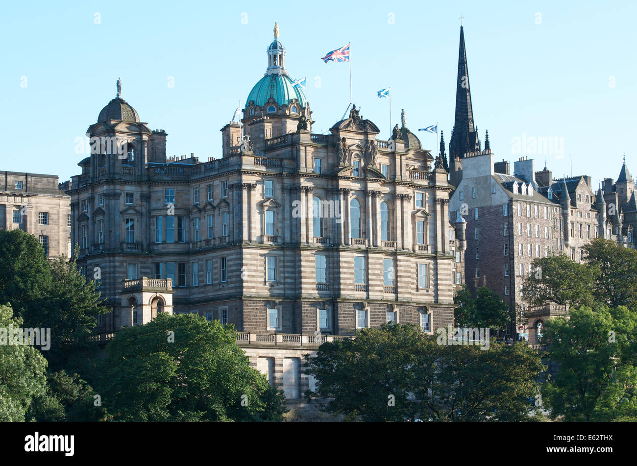 Headquarters mound edinburgh hi-res stock photography and images - Alamy