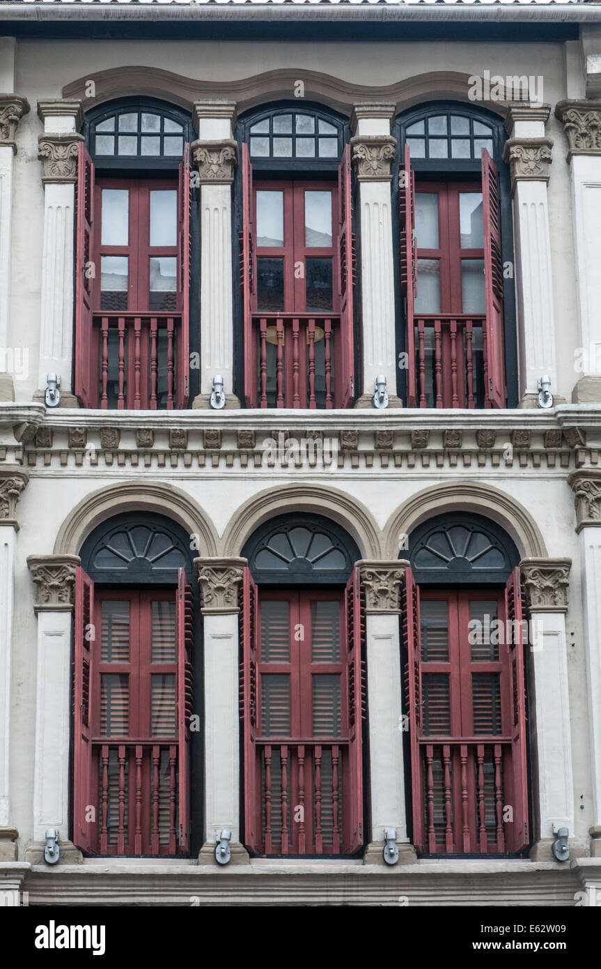 Shophouse architecture hi-res stock photography and images - Alamy