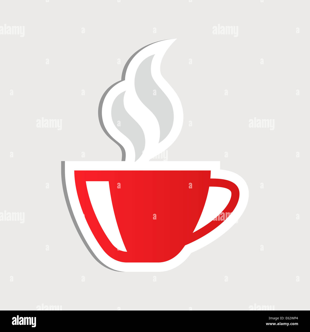 Coffee cup label hi-res stock photography and images - Alamy