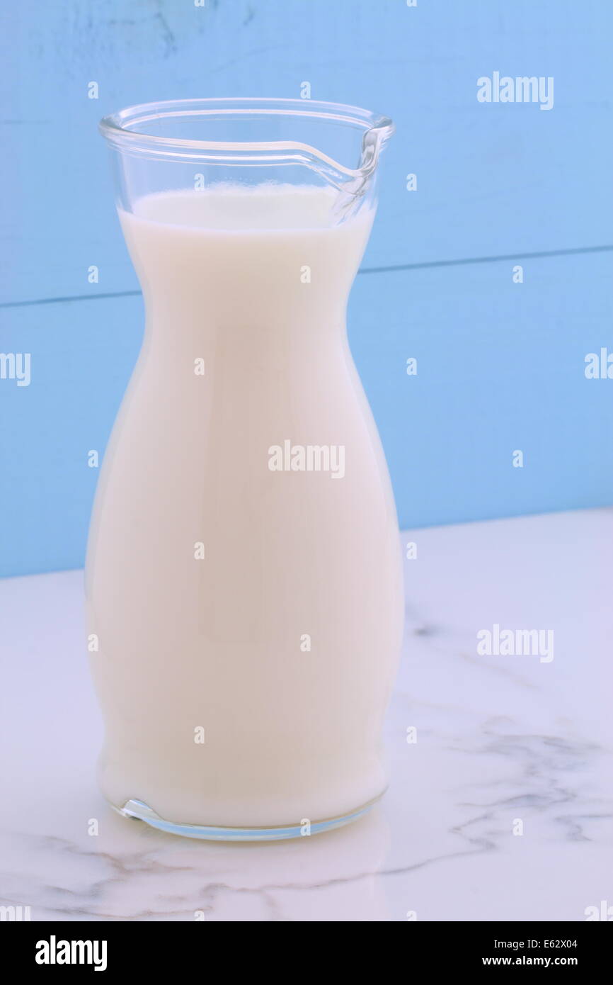 Delicious fresh milk, one of the primary sources of nutrition on ...
