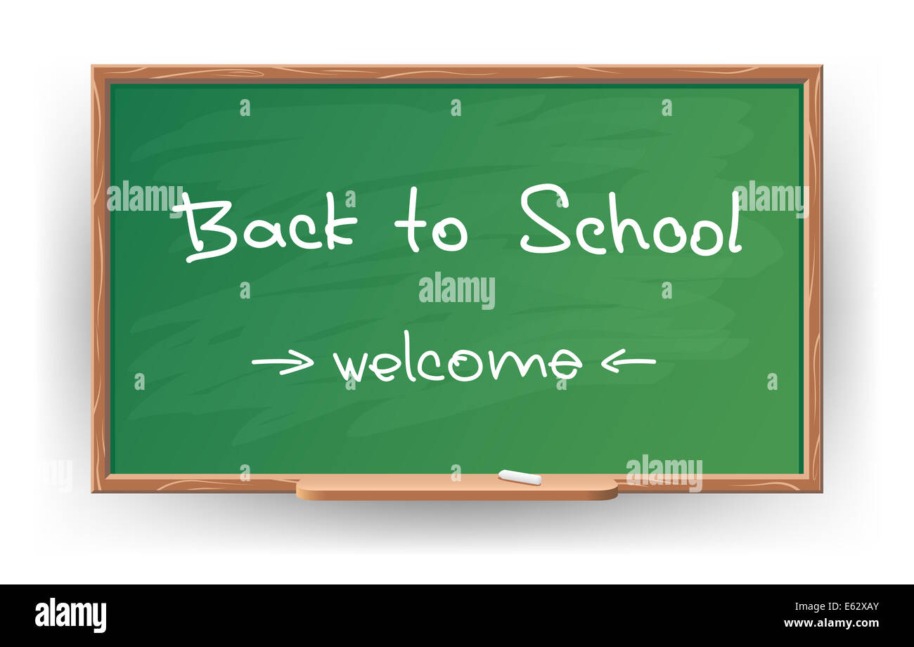 Welcome back school classroom Cut Out Stock Images & Pictures - Alamy