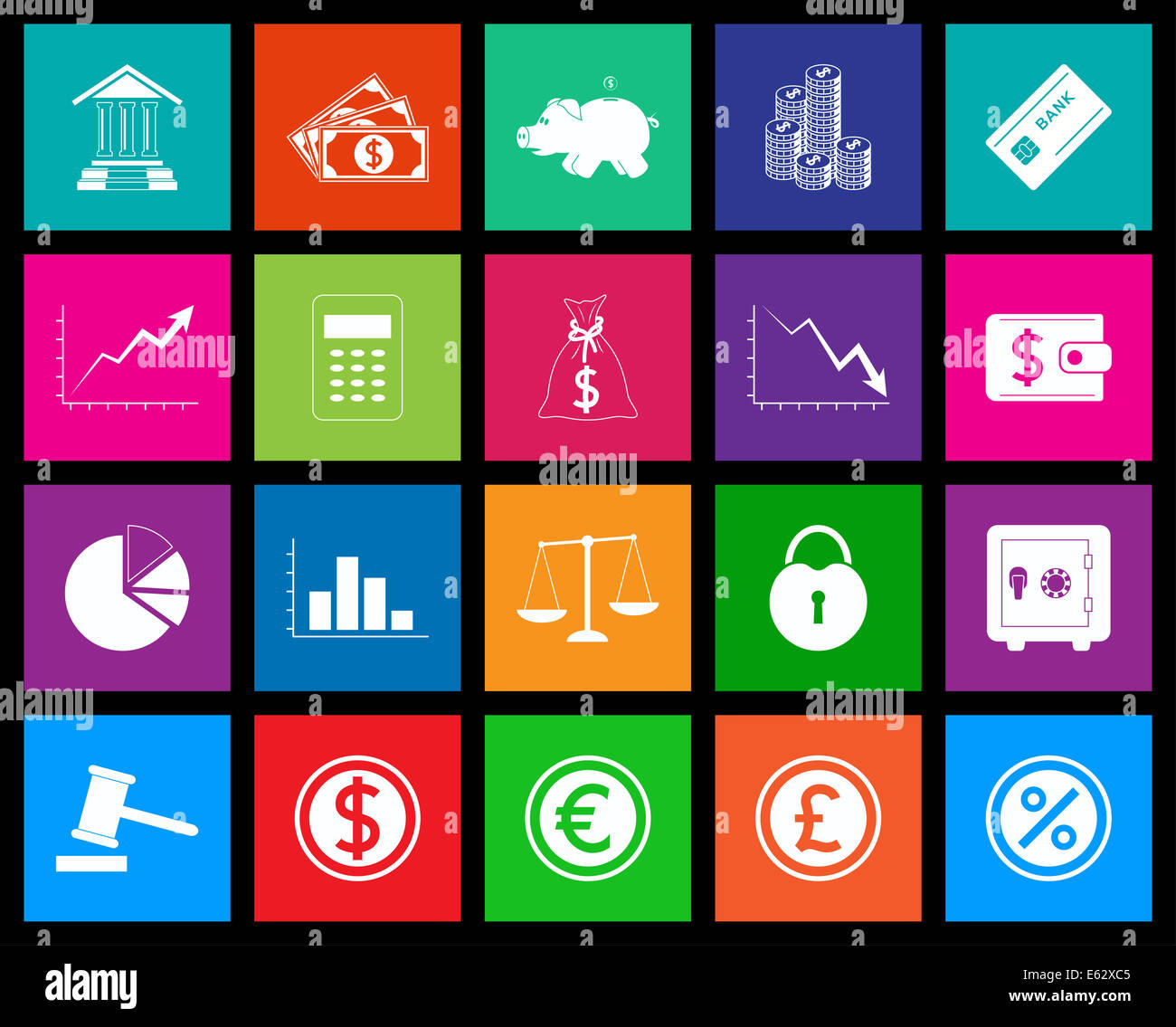 Finance icon hi-res stock photography and images - Alamy