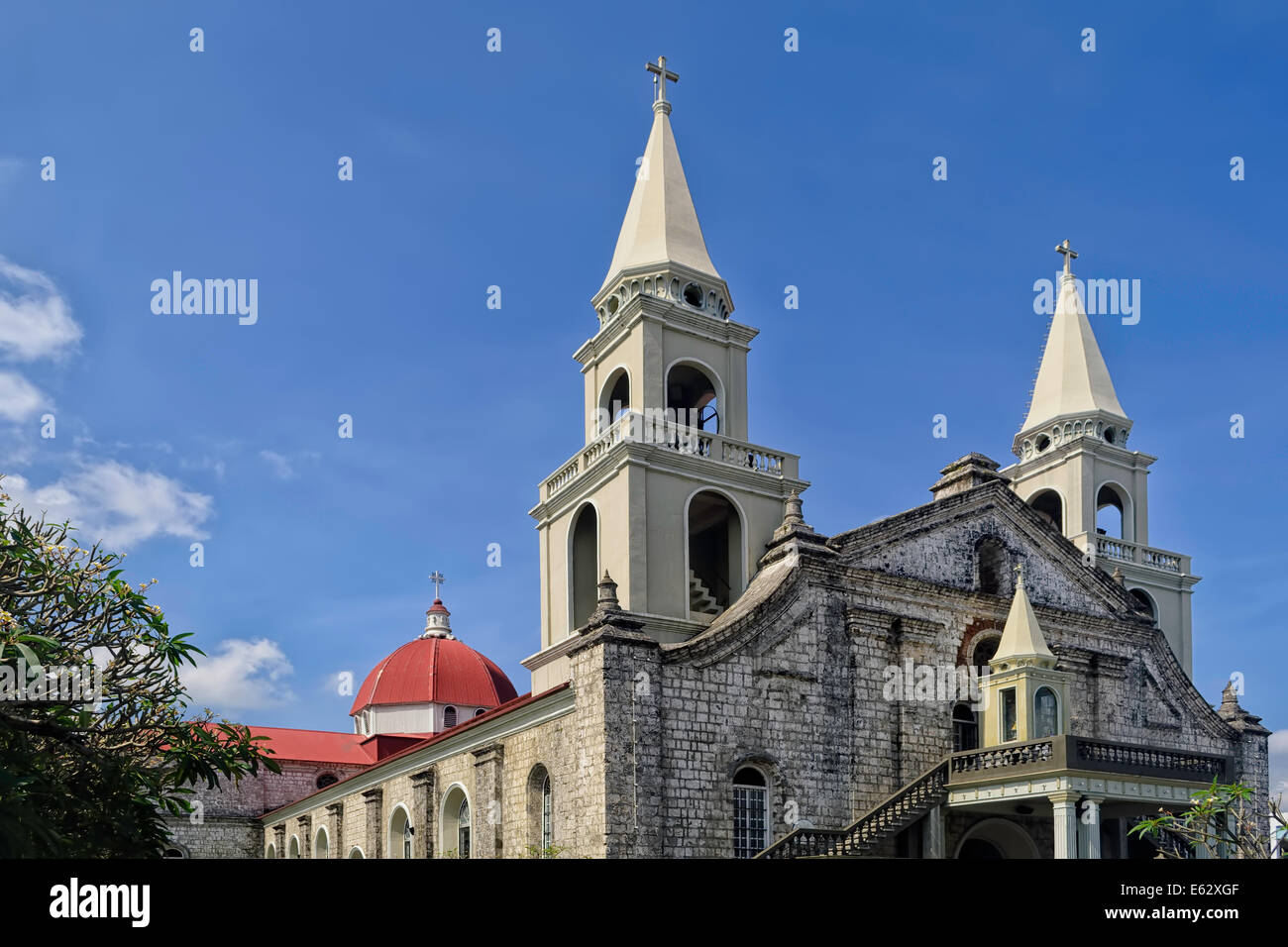Facade of Jaro Cathedral, Iloilo, Philippines Stock Photo - Alamy