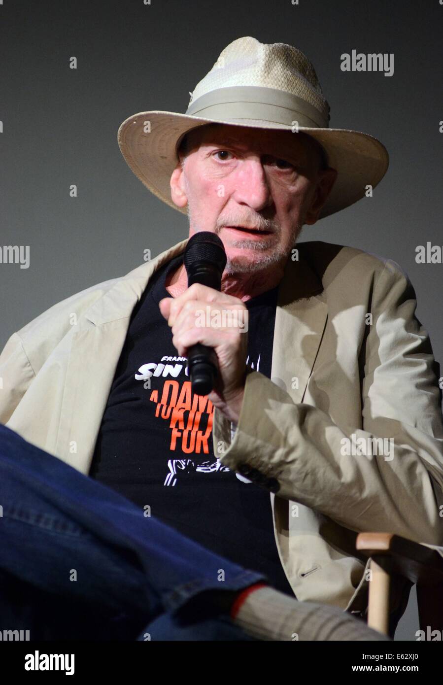 New York, NY, USA. 12th Aug, 2014. Frank Miller at in-store appearance ...