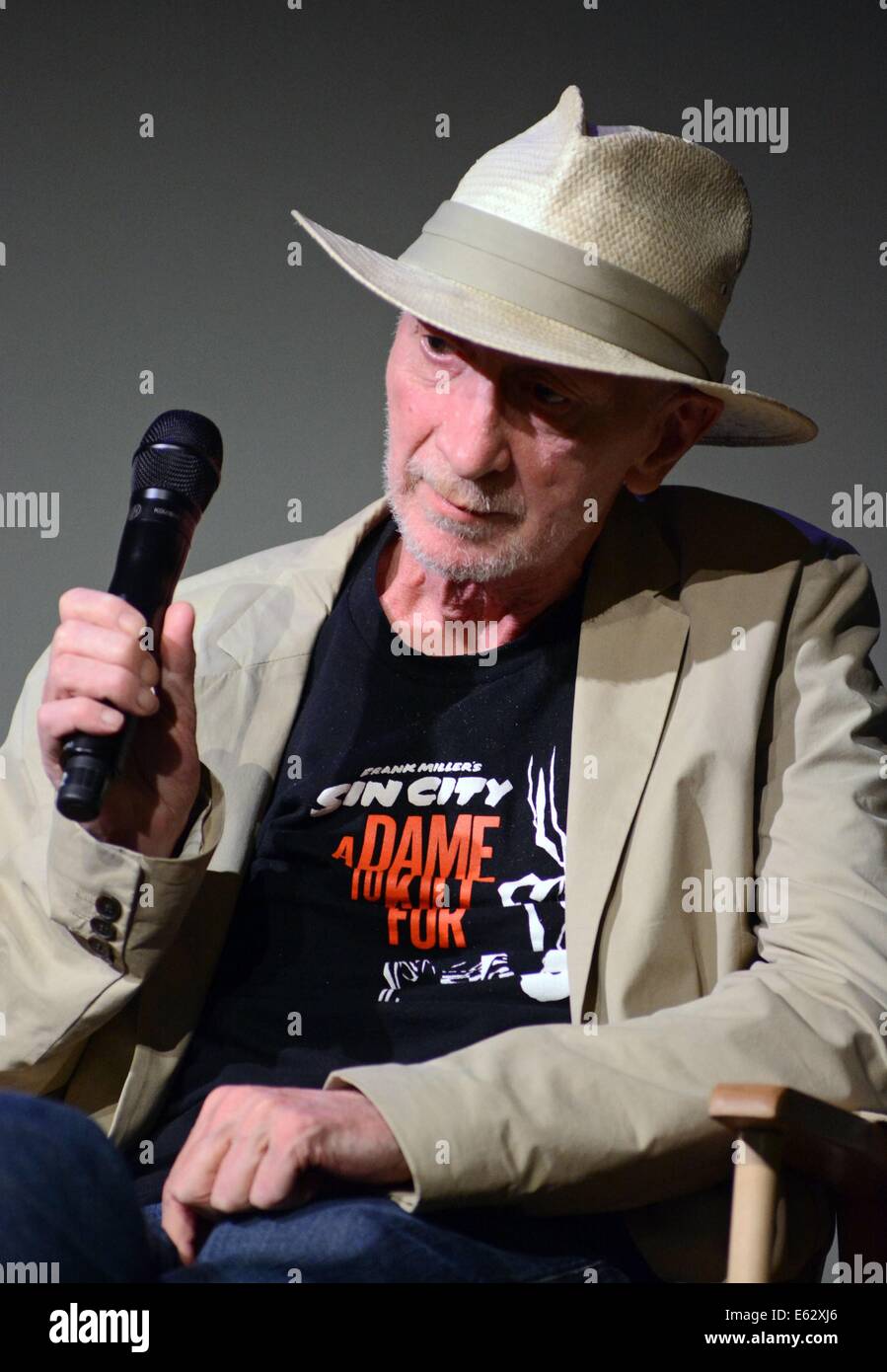 New York, NY, USA. 12th Aug, 2014. Frank Miller at in-store appearance ...