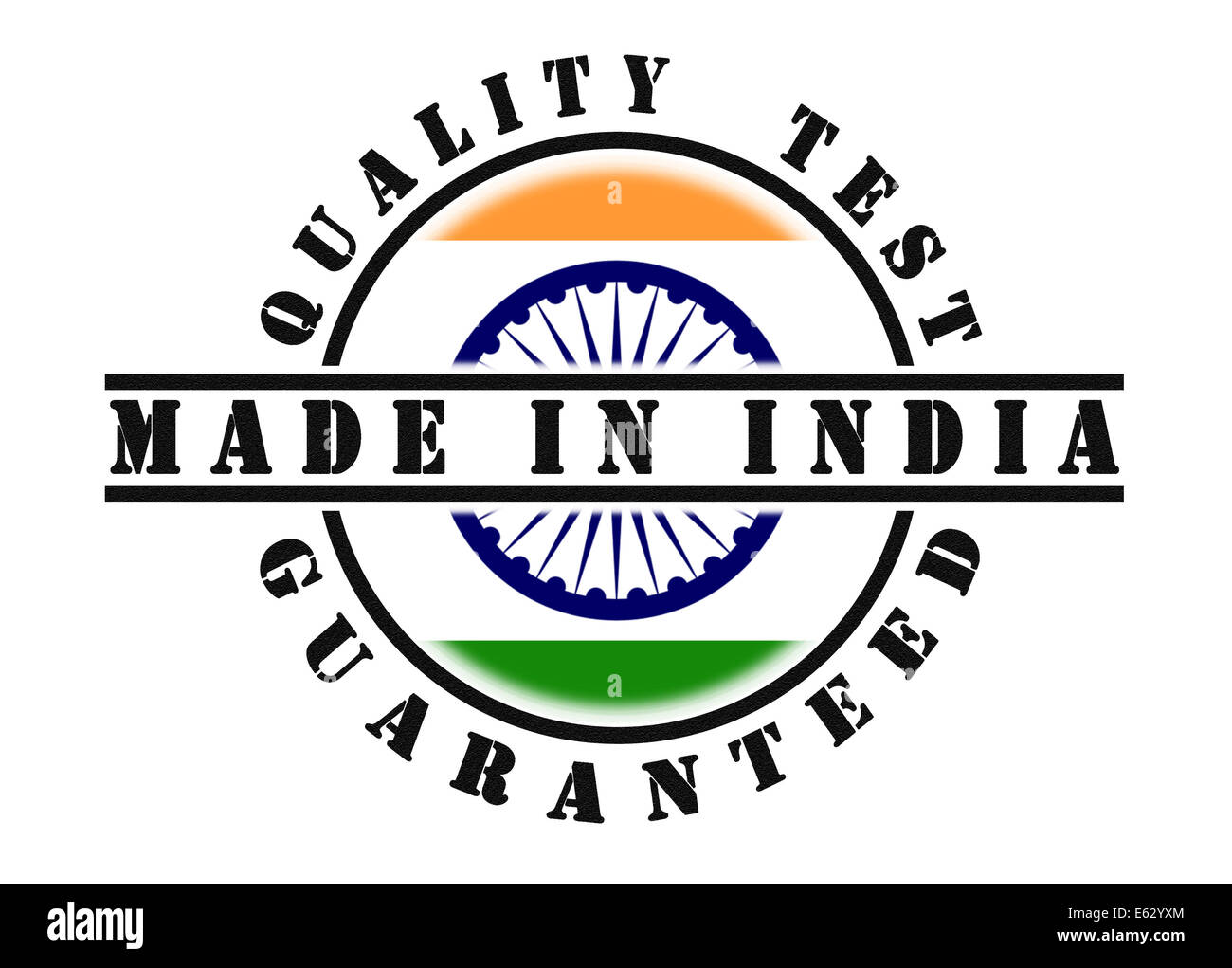 Indian flag stamp hi-res stock photography and images - Alamy