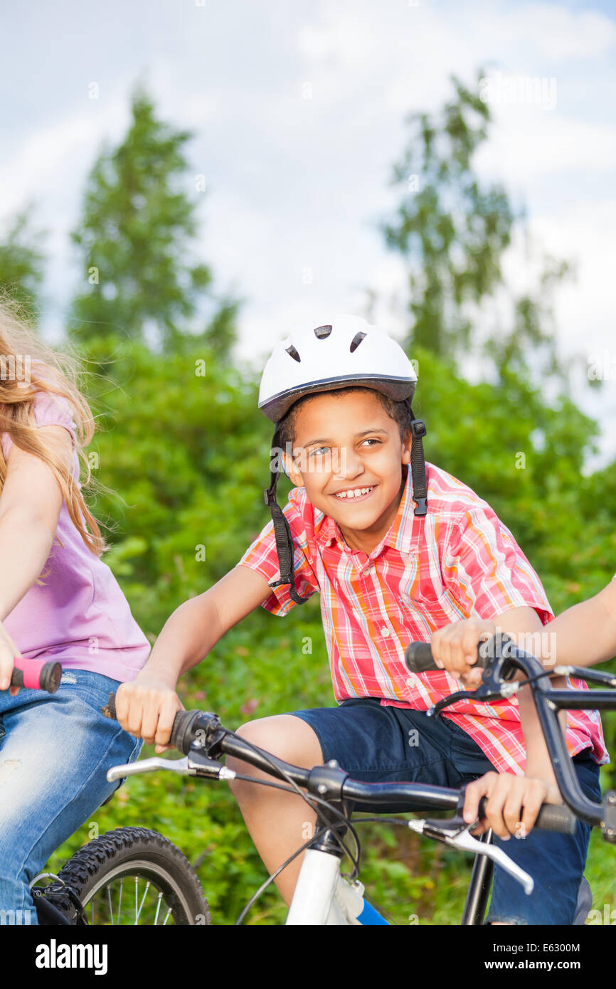 Child riding a cycle hi-res stock photography and images - Alamy