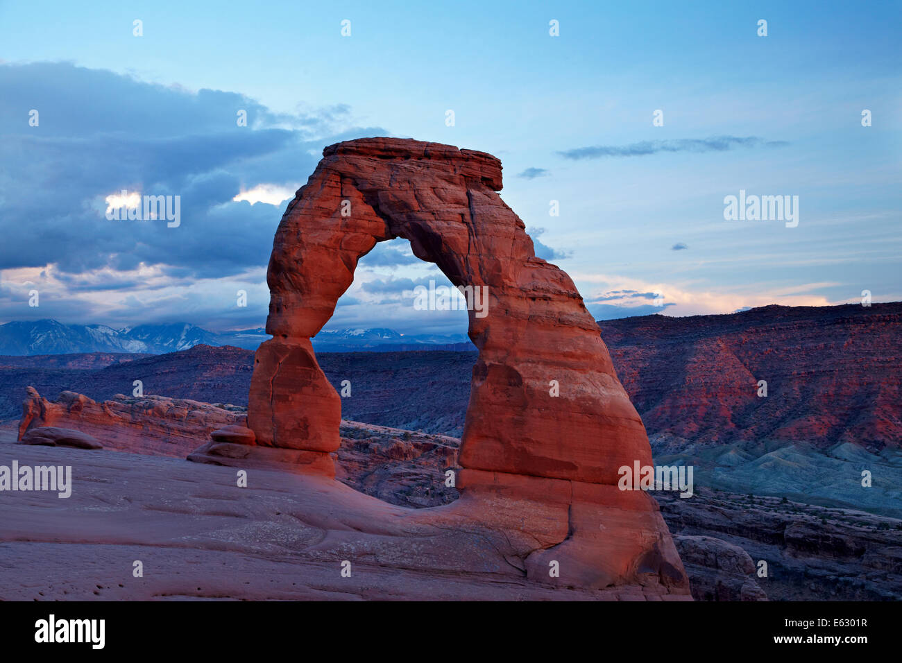 Utah light icon iconic landmark arch arches hi-res stock photography ...