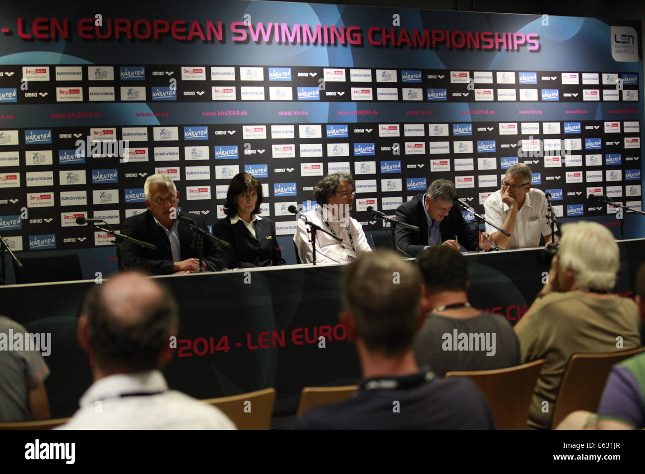 The picture shows Paulo Frischknecht, Christa Thiel, Jürgen Greve and ...
