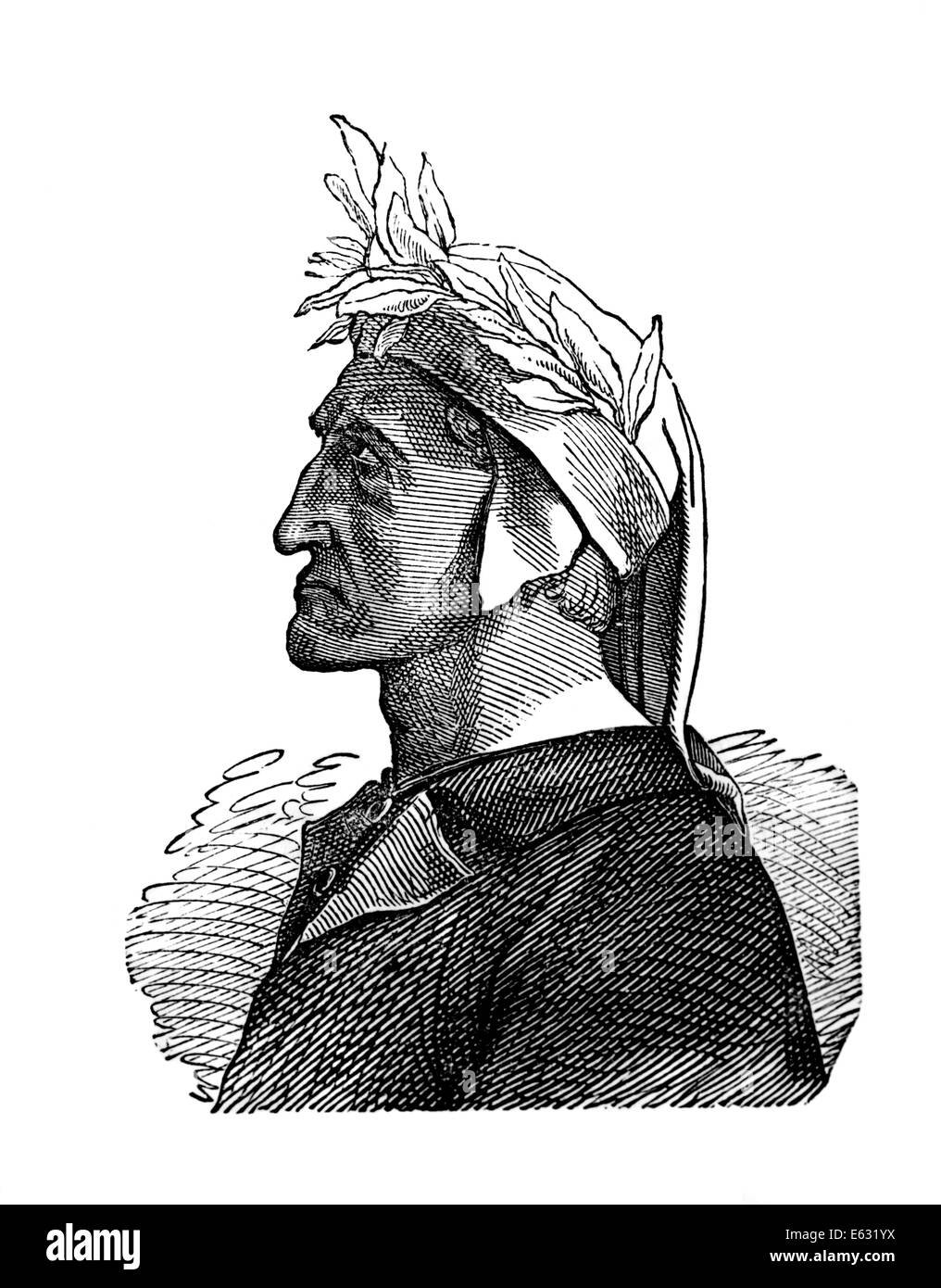 Divine comedy poet Black and White Stock Photos & Images - Alamy