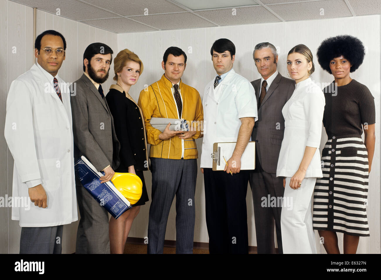 1970s 8 STANDING BUSINESS & OCCUPATION PROFESSIONALS DOCTOR DENTIST ...