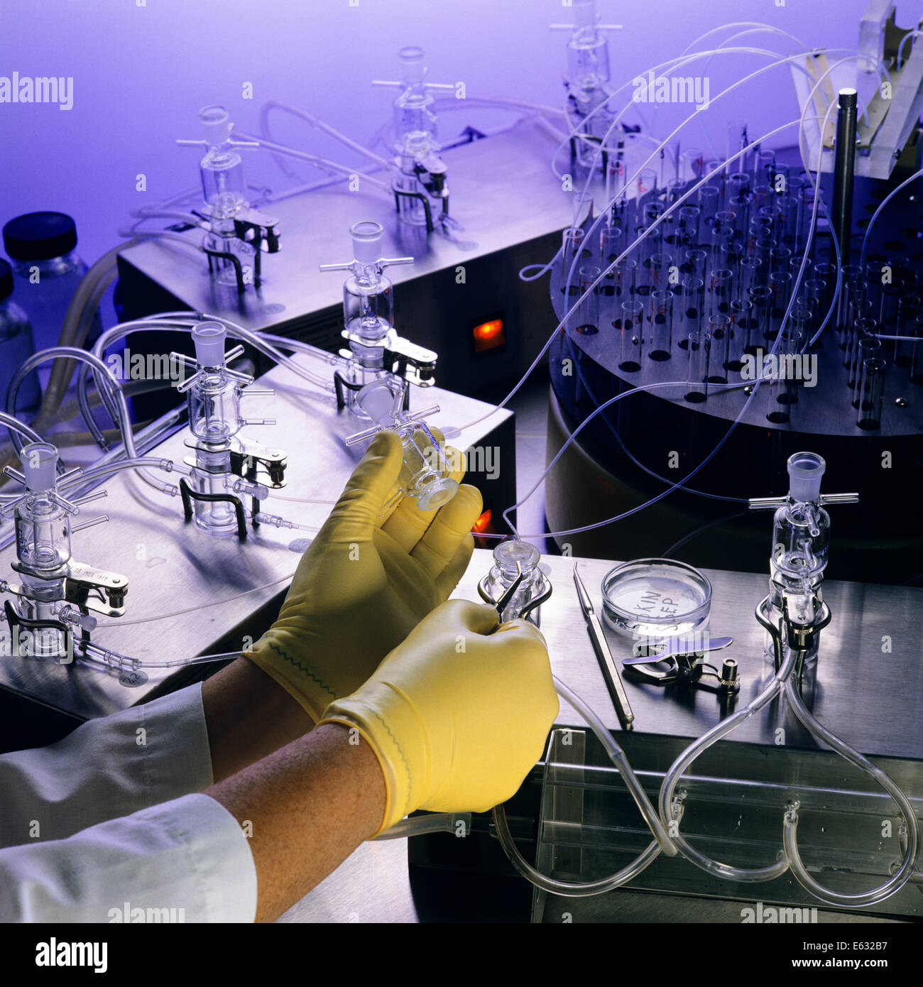 1990s laboratory hi-res stock photography and images - Alamy