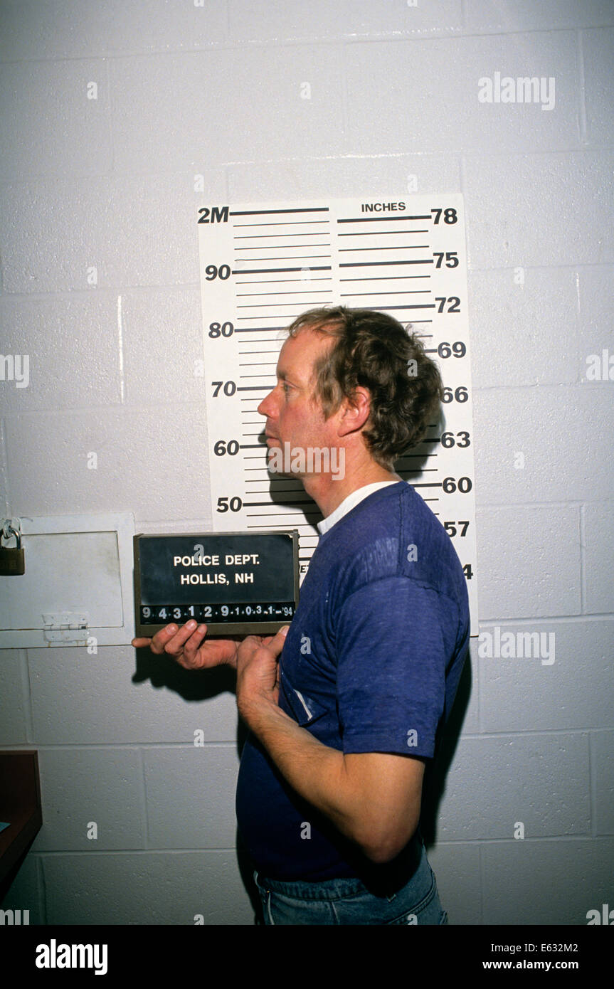 Police mug shot hi-res stock photography and images - Alamy