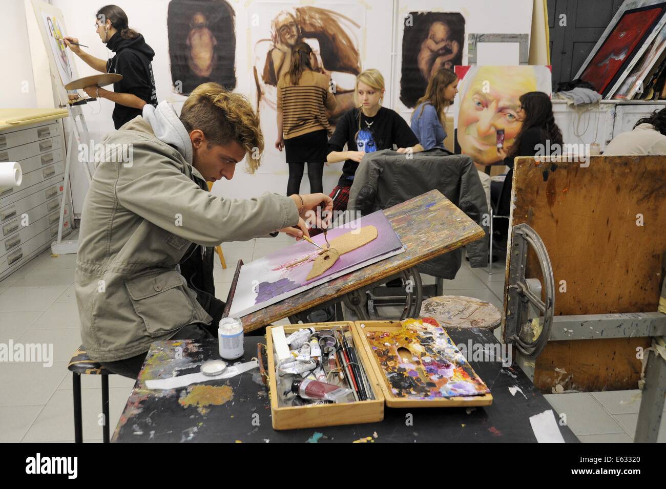 Milan Brera Academy Fine Arts High Resolution Stock Photography and ...