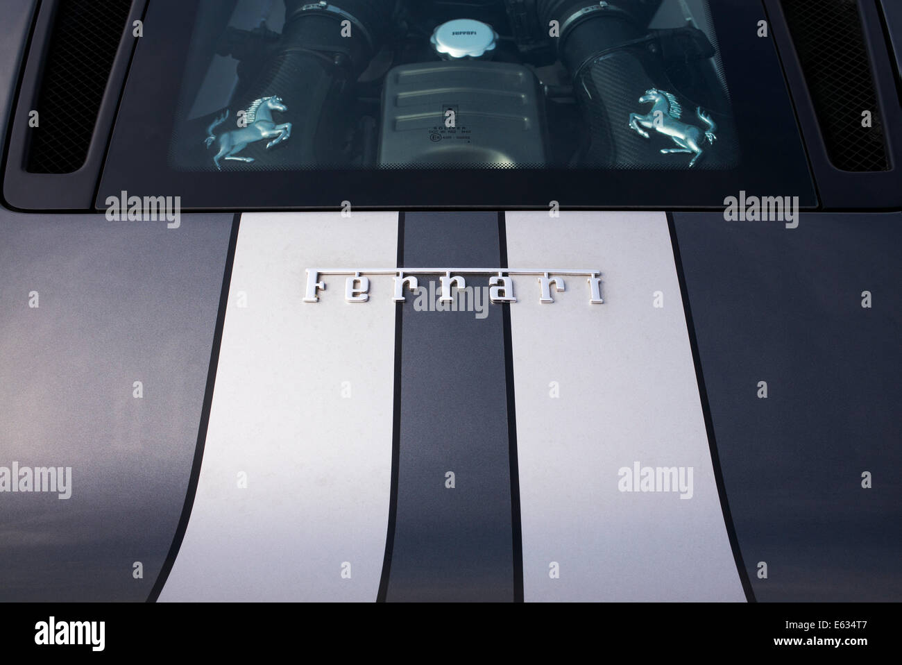 Ferrari 430 rear end Stock Photo - Alamy