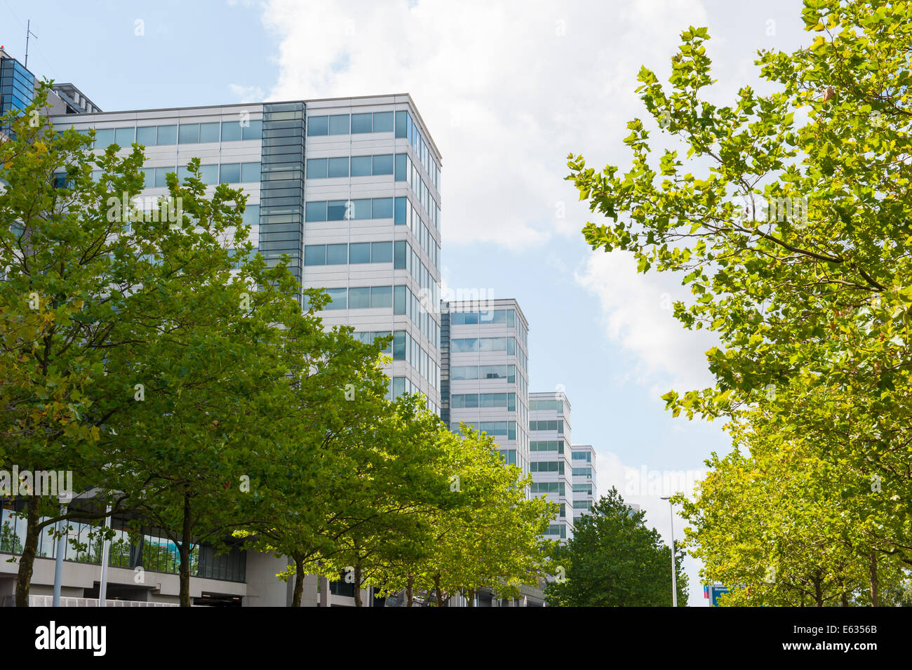 Office building towers hi-res stock photography and images - Alamy