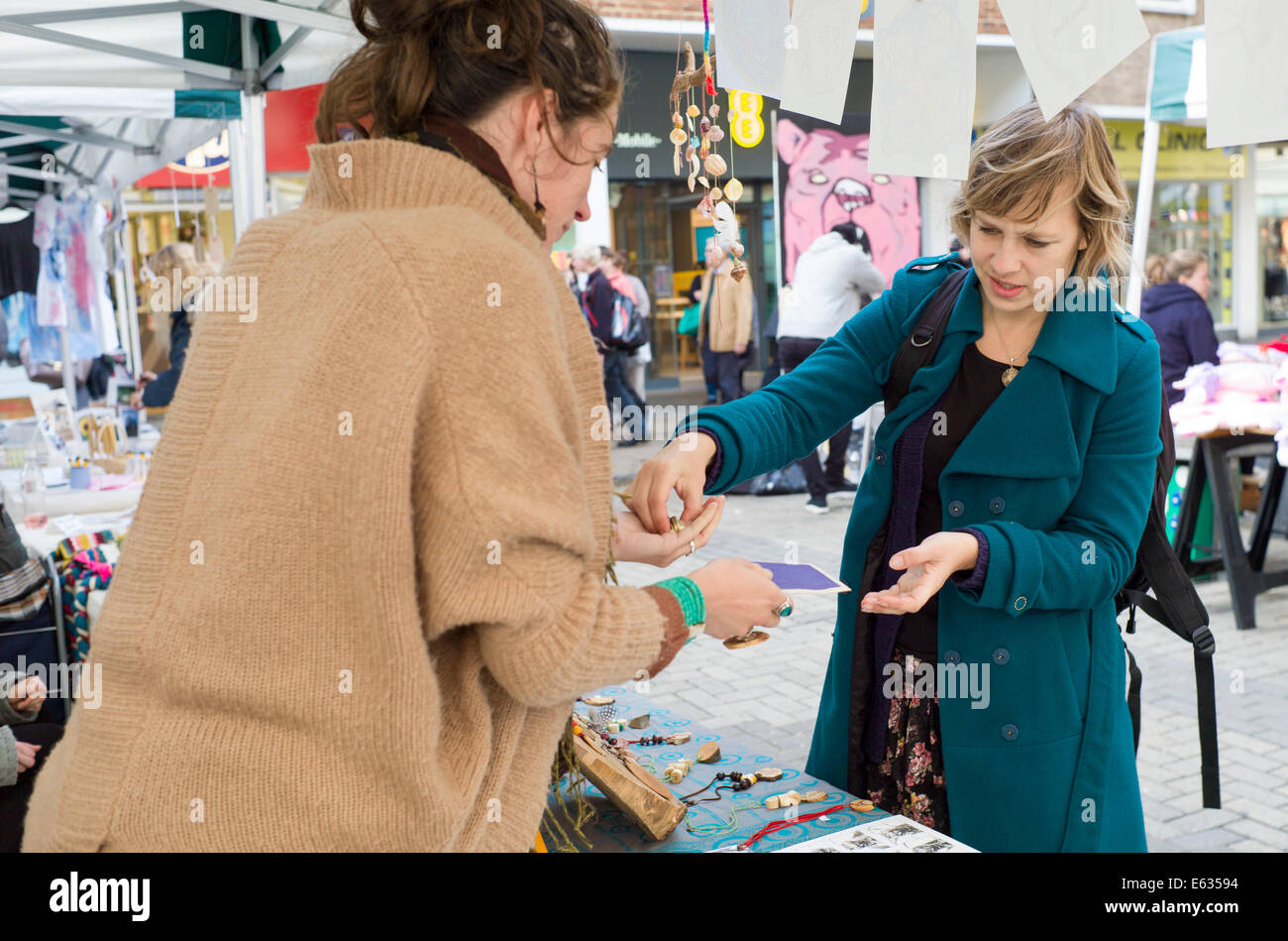 University for the Creative Arts Student Market where students sell ...