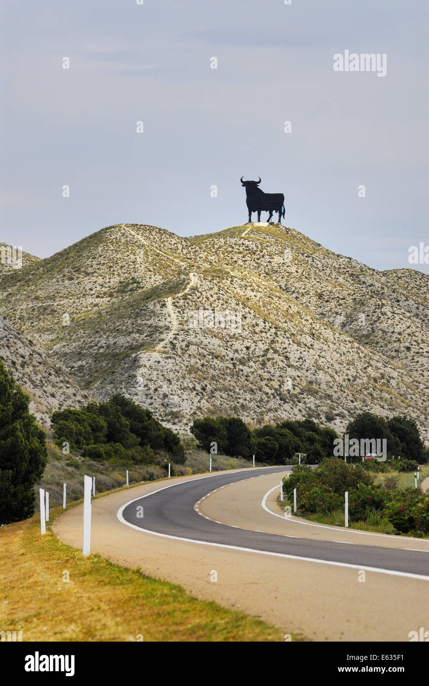 Osborne Bull road sign dominating the spanish roads as an unofficial ...