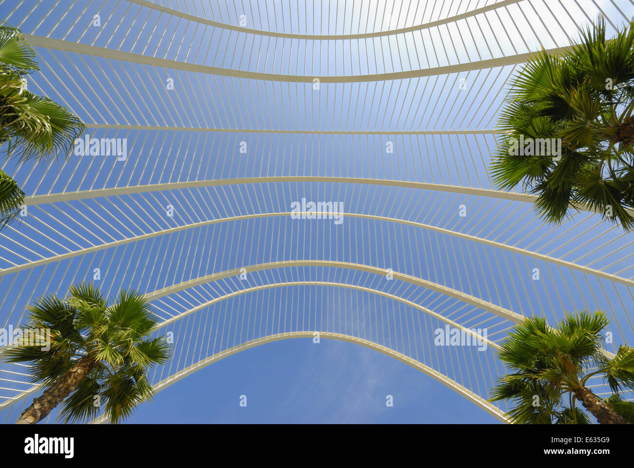 modern architecture, The City of Arts and Sciences, Valencia, Spain ...