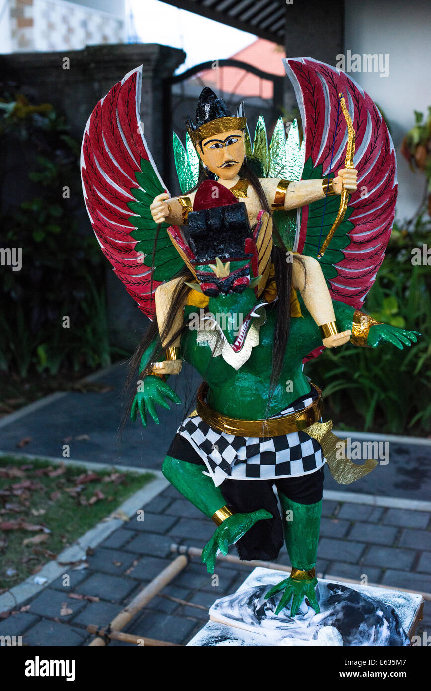 Nyepi, Silence Day parade for Balinese New Year Stock Photo - Alamy