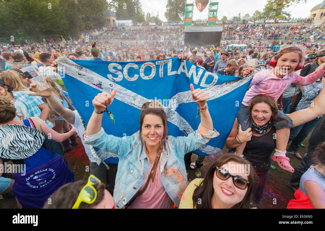 Belladrum festival crowd hi-res stock photography and images - Alamy