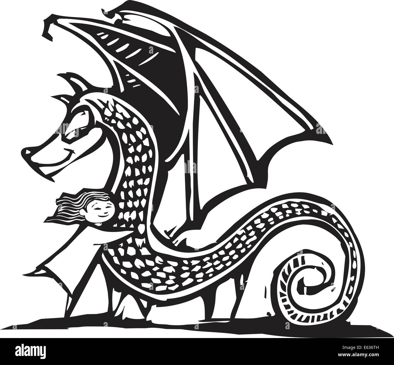 Big children Stock Vector Images - Alamy