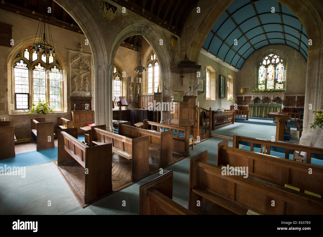 UK England, Dorset, Hazelbury Bryan, Droop, Church of St Mary and St ...