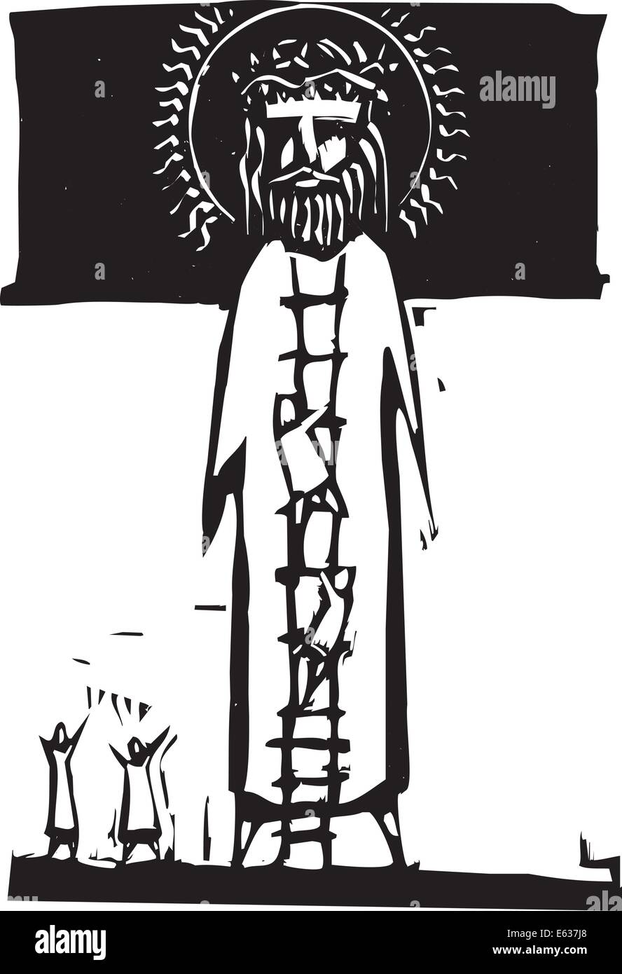 Giant saint Stock Vector Images - Alamy