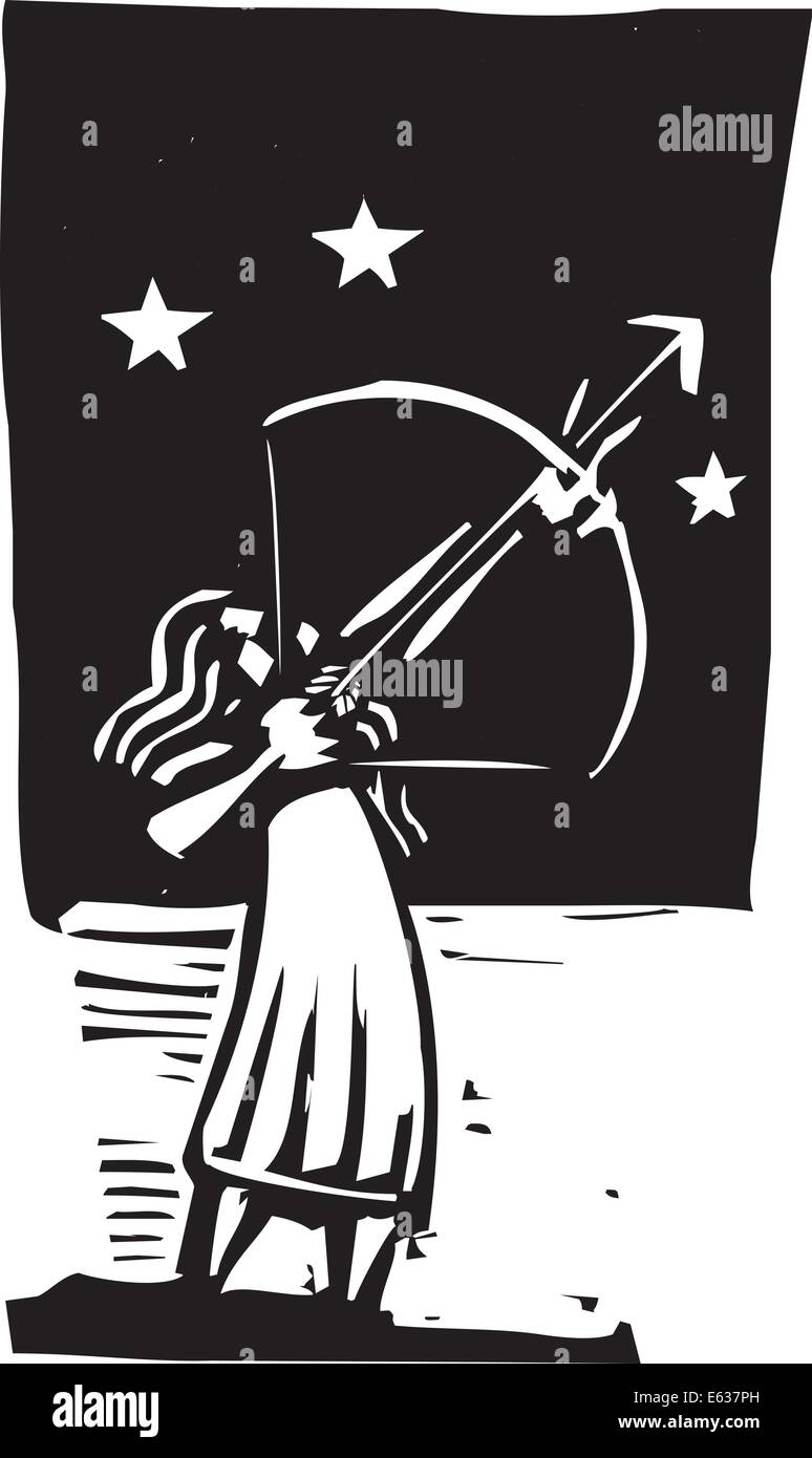 Shoot arrow Stock Vector Images - Alamy