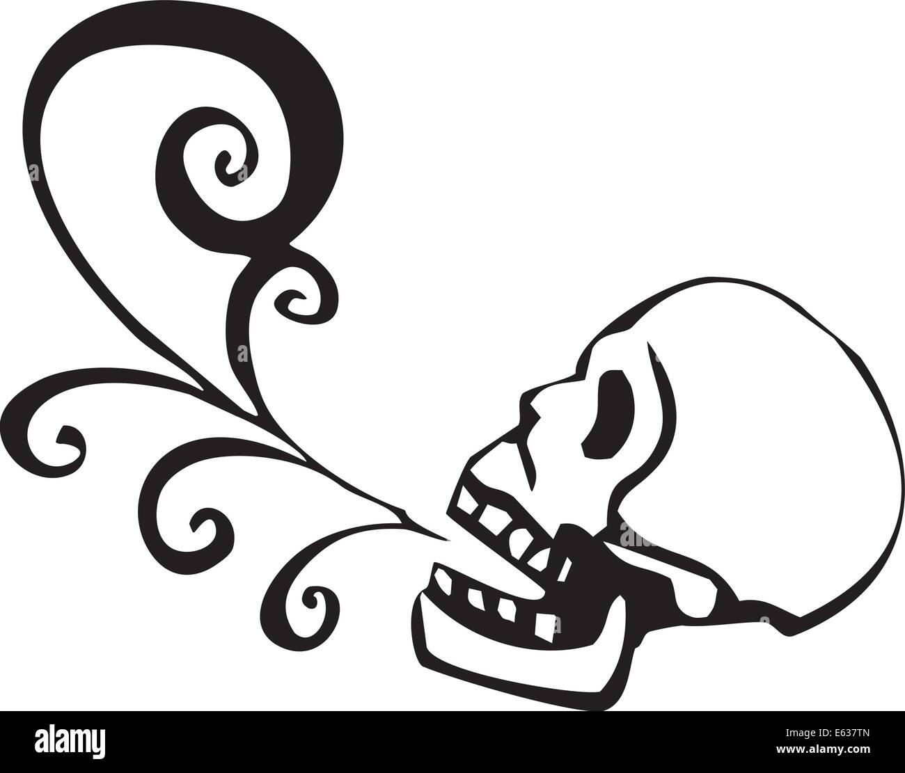 Aztec skull hi-res stock photography and images - Alamy