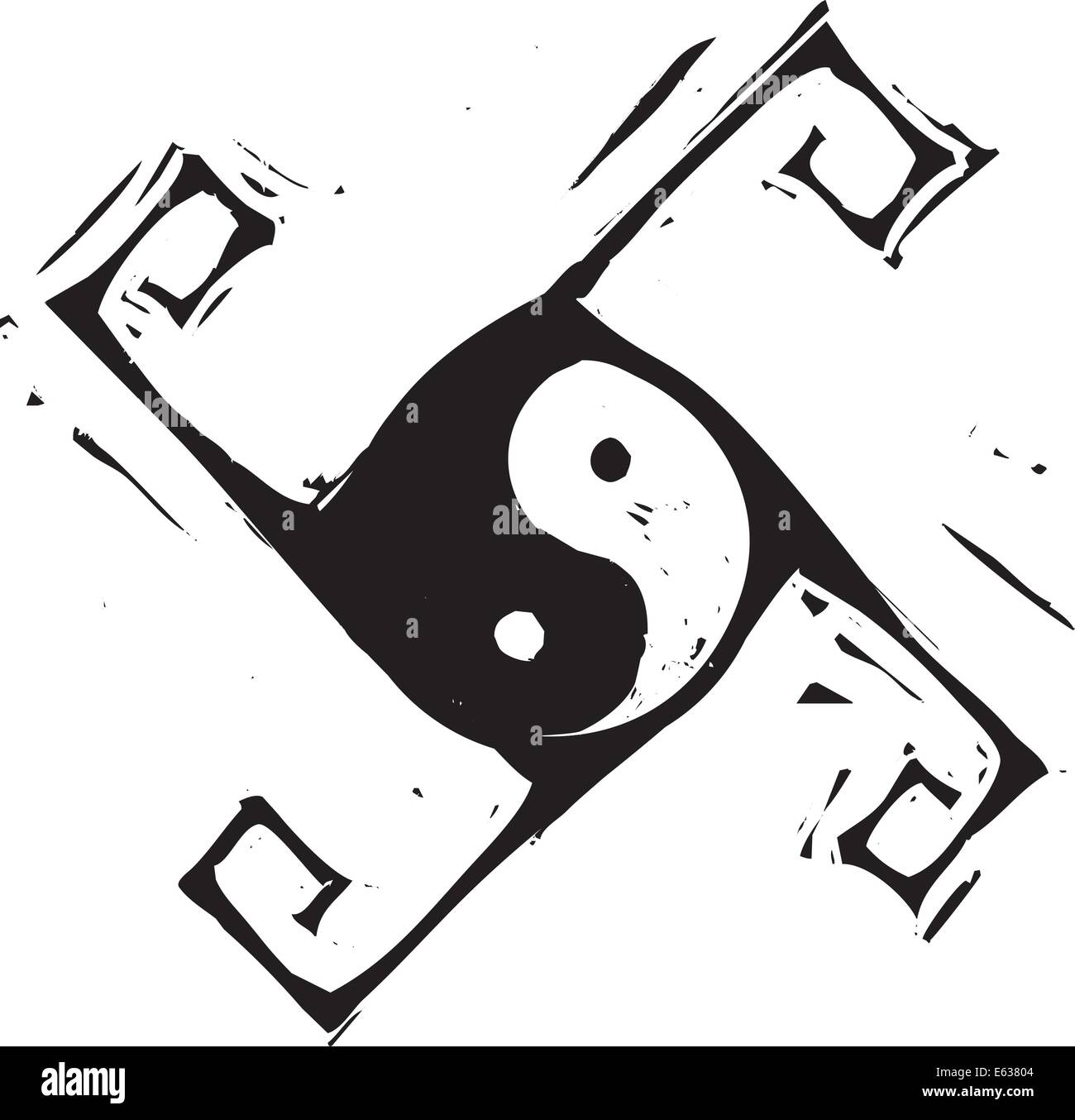 Spinning pattern Cut Out Stock Images & Pictures - Alamy