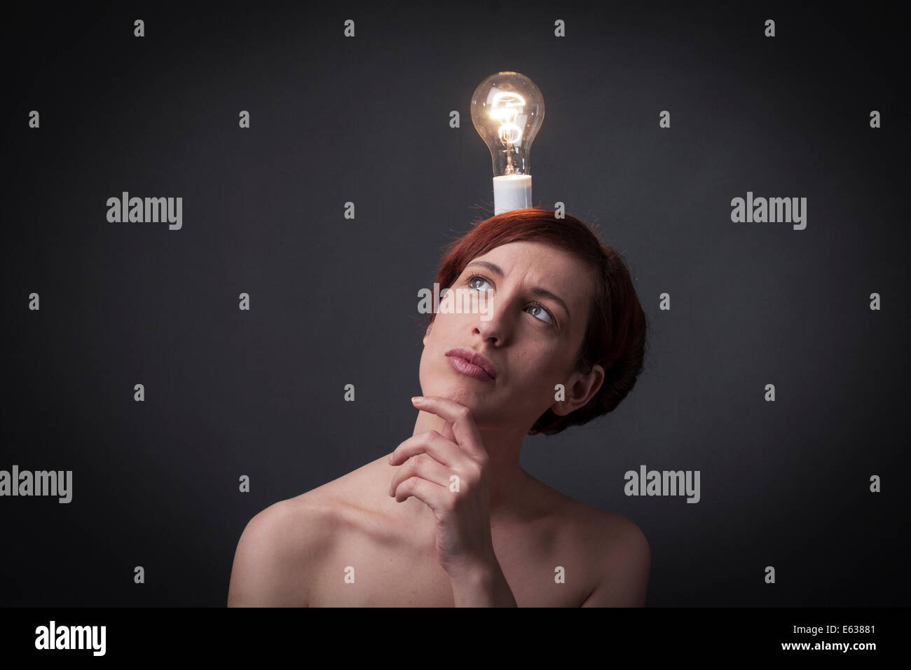 I have an idea! Stock Photo - Alamy