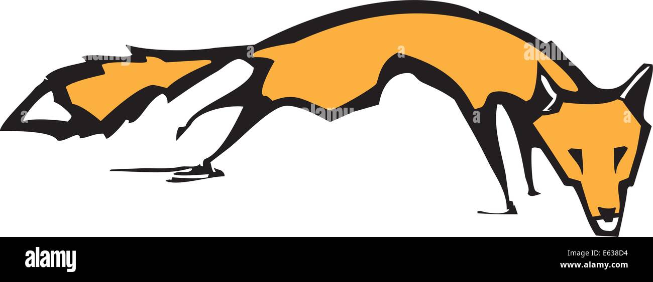 Red fox Stock Vector Images - Alamy