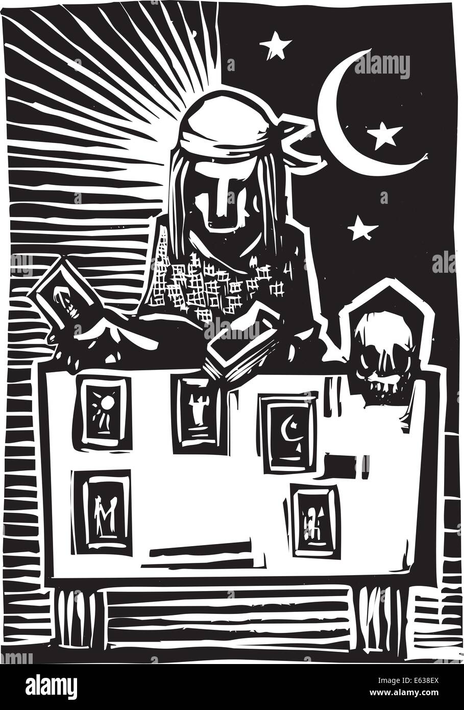 Gypsy Stock Vector Images - Alamy