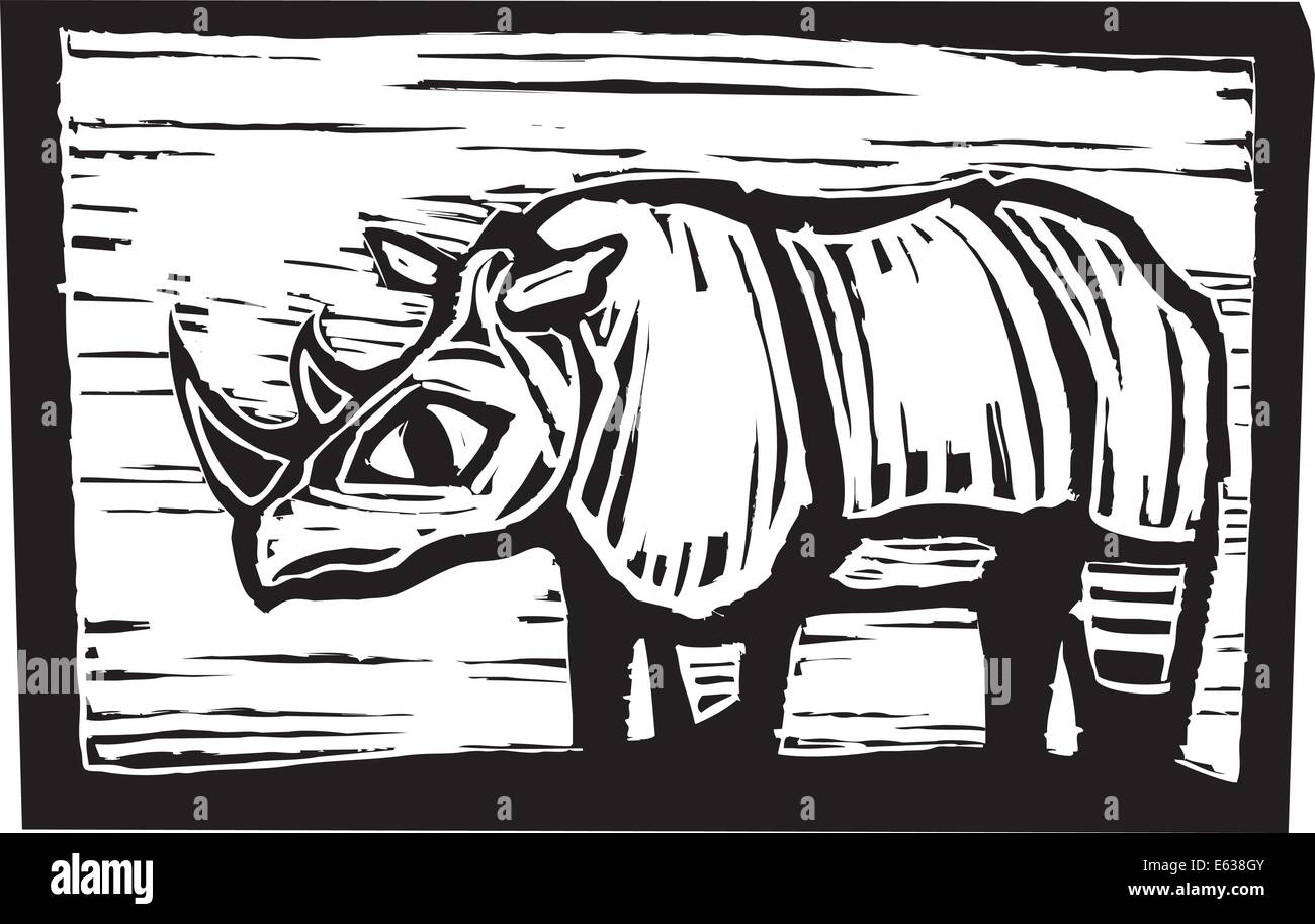 Woodcut border hi-res stock photography and images - Alamy